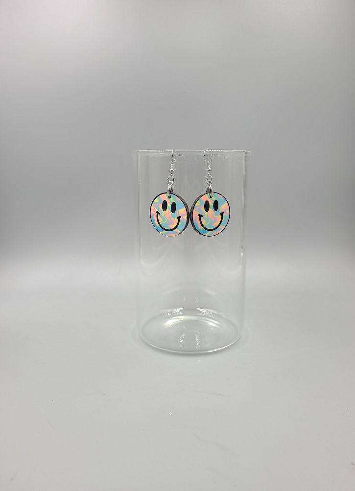Smiley Face Round | Purple Sirens
